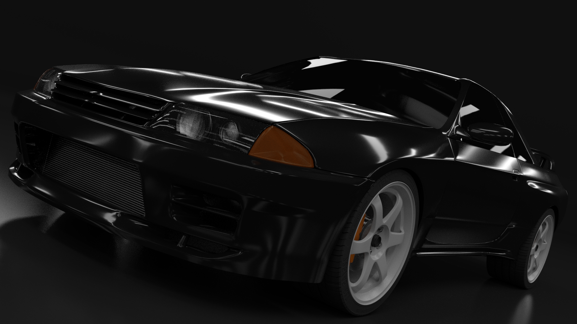 3D nissan skyline gtr r32 model - TurboSquid 1569354
