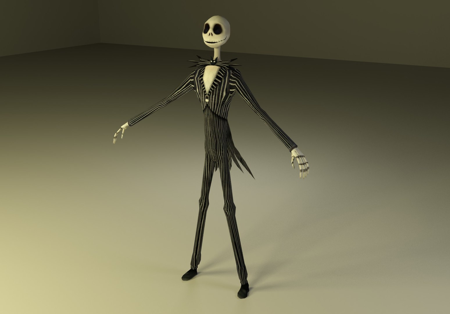 3D jack skellington - model - TurboSquid 1569426