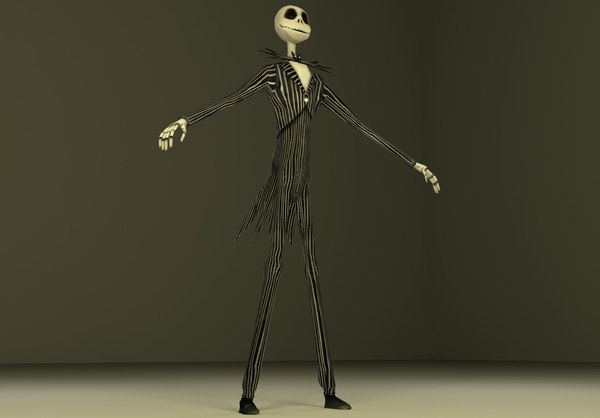 3D jack skellington - model - TurboSquid 1569426
