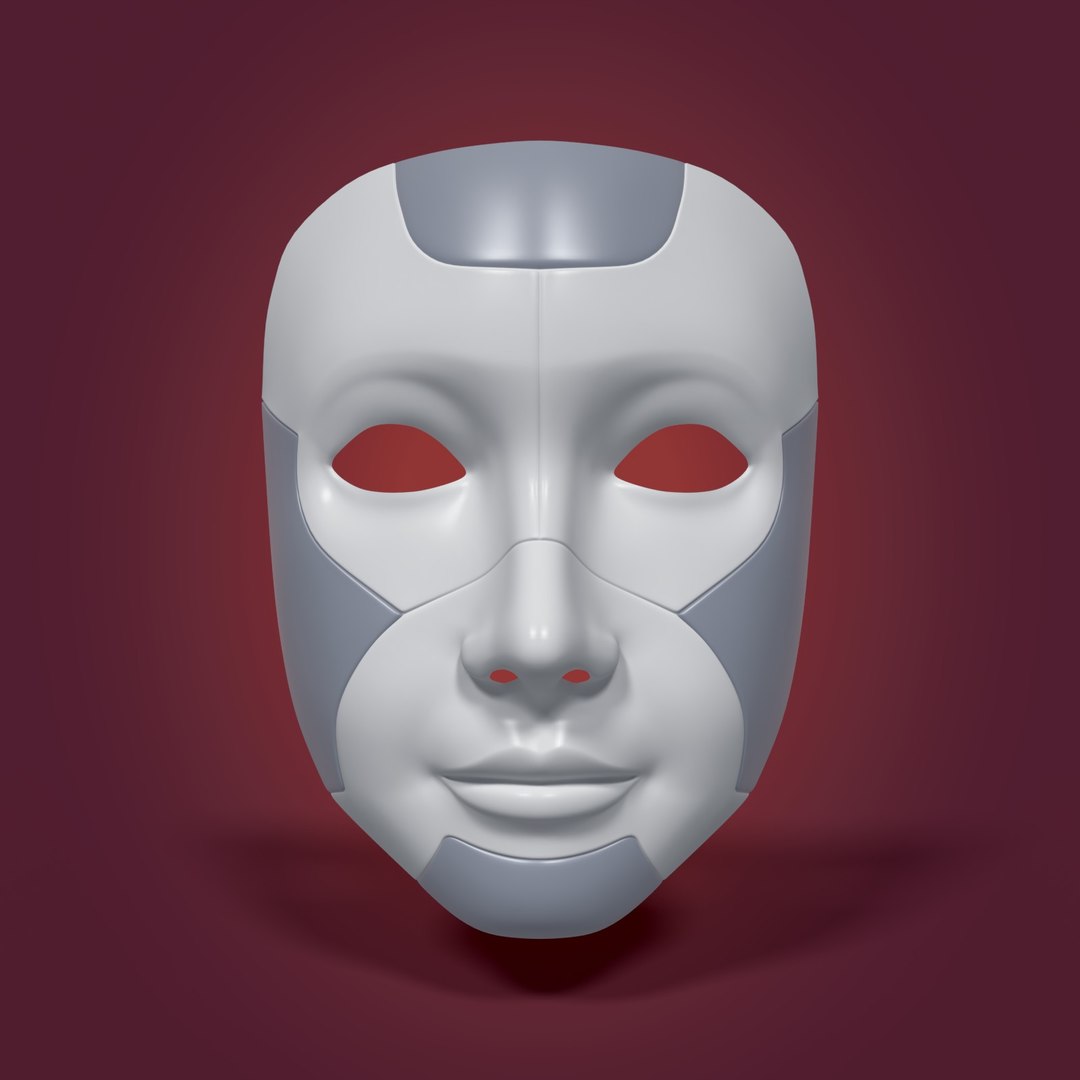 3D model robot mask - TurboSquid 1569565