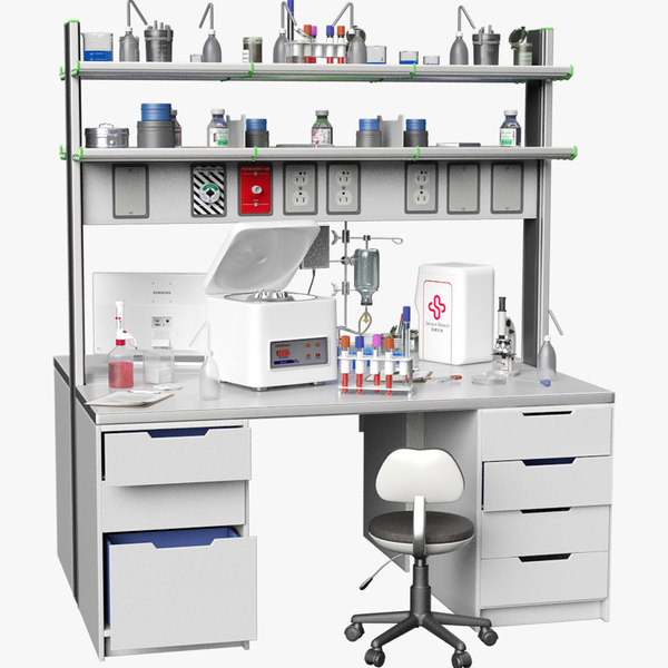 Laboratory Table 3D Models for Download | TurboSquid