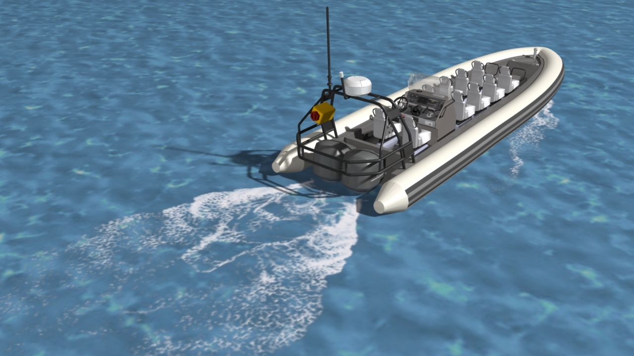 Patrol boat 3D model - TurboSquid 1569823