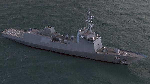 Navy generation frigate ffg 3D - TurboSquid 1569947