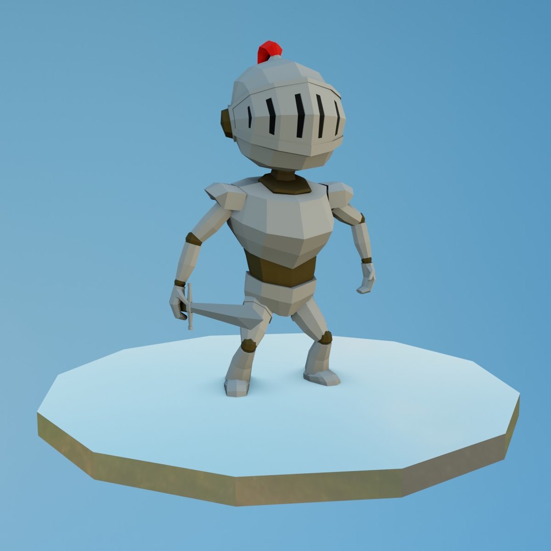 Knight 3D model - TurboSquid 1570158