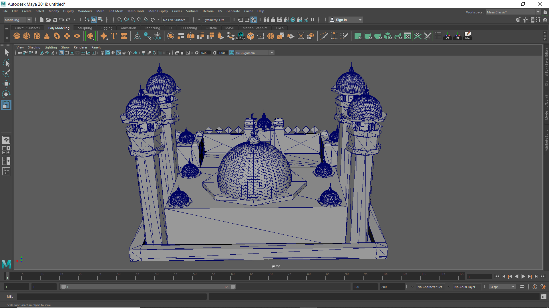 Islamic mosque 3D model - TurboSquid 1570230
