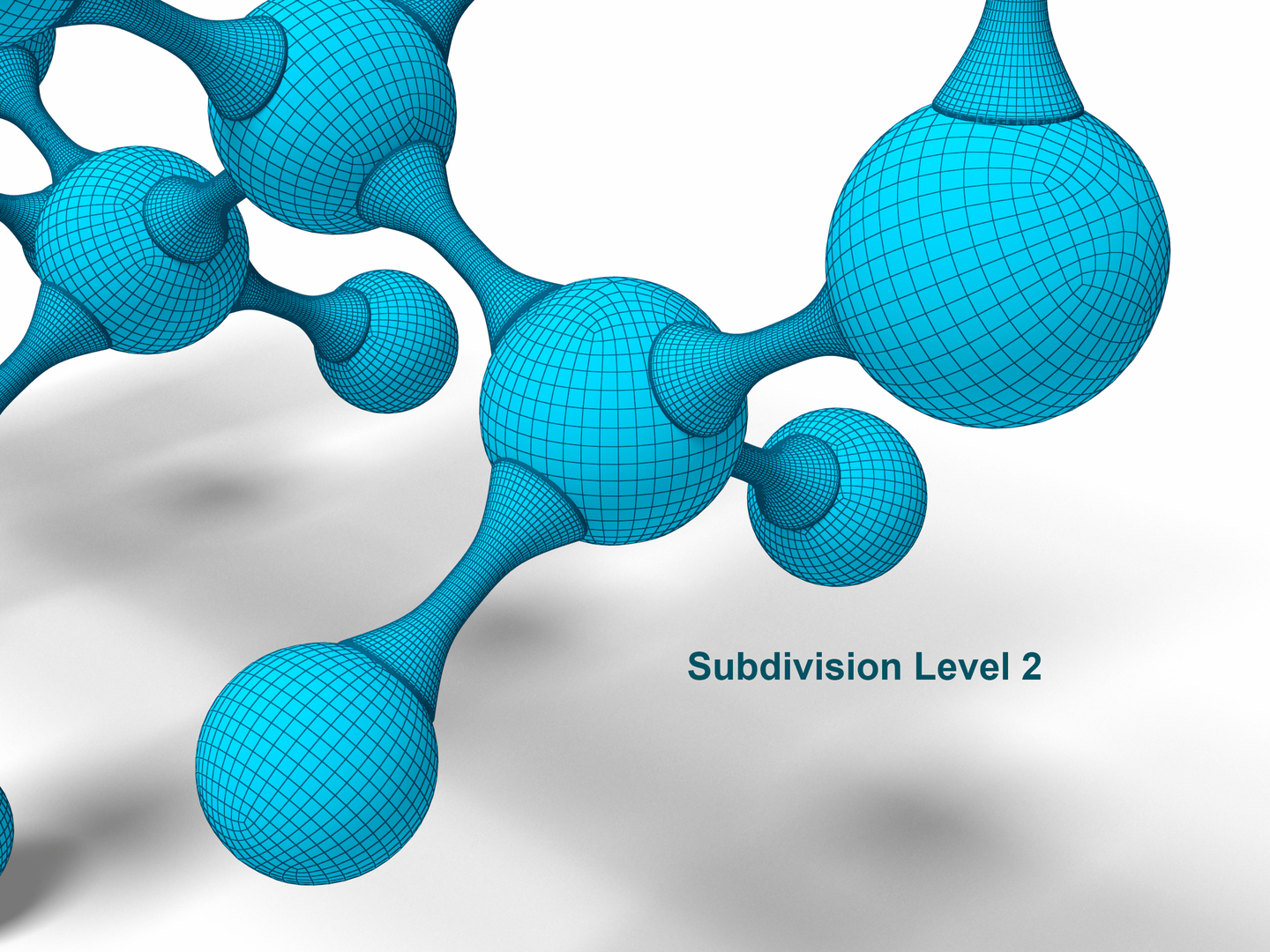 3D glucose open chain molecule model - TurboSquid 1570289