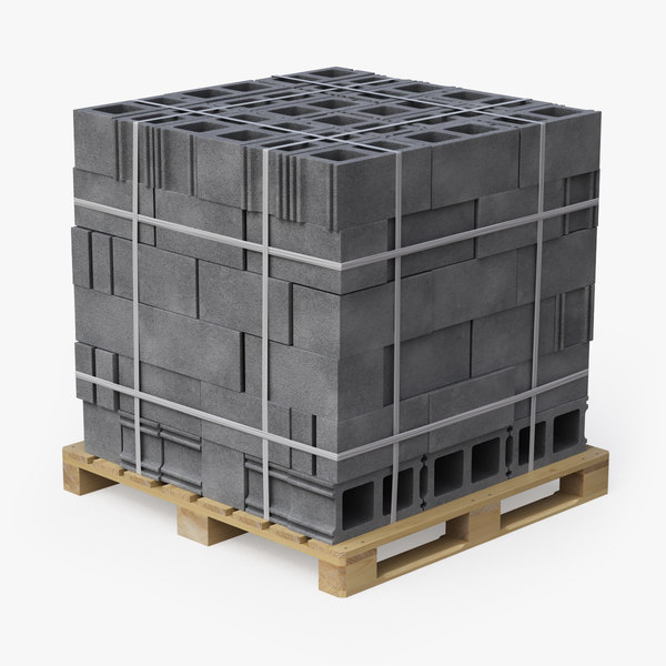 Palete com Blocos v2 Modelo 3D - TurboSquid 1570418