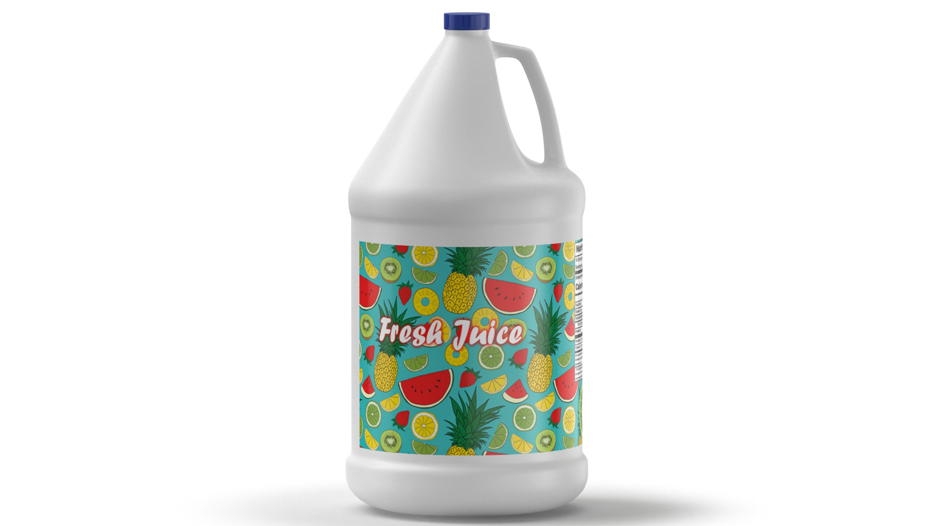 Fresh juice gallon jug model - TurboSquid 1570463