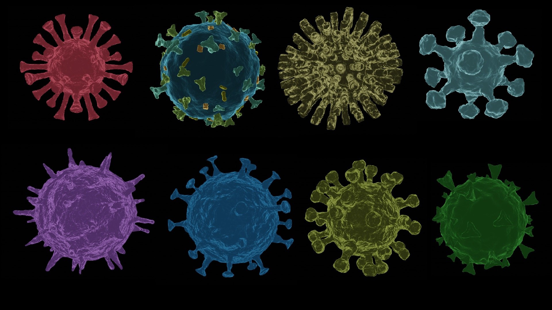 3D virus disease - - TurboSquid 1570406