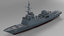 Navy frigate ffg x 3D model - TurboSquid 1570940