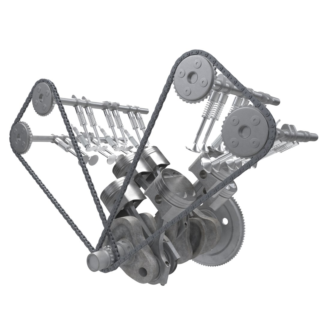 3D model engine car v6 animation - TurboSquid 1571020