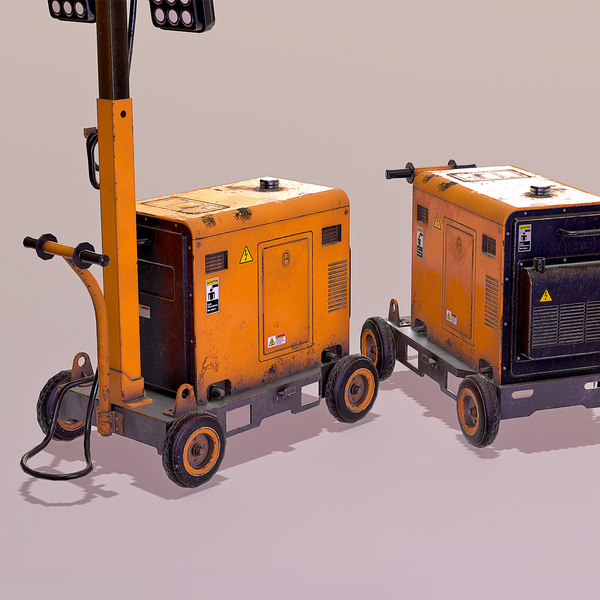 Power generator model - TurboSquid 1571141
