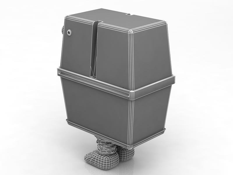 3D gonk star wars character model - TurboSquid 1571183