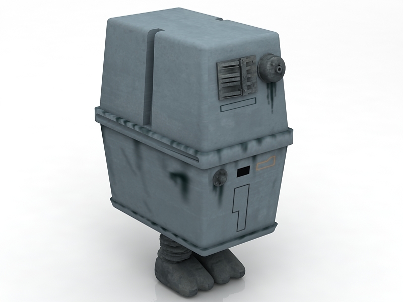 3D gonk star wars character model - TurboSquid 1571183