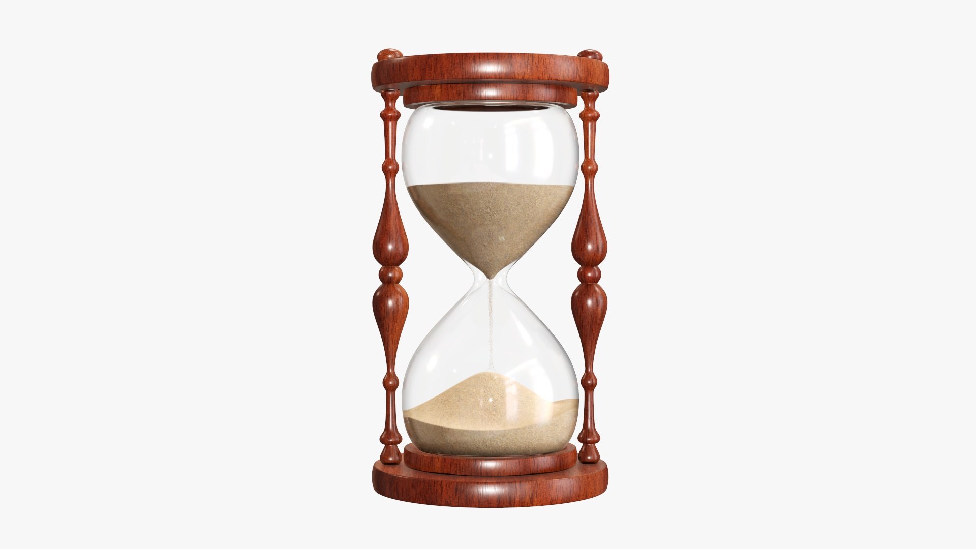 Sandglass hourglass egg sand timer clock 033Dモデル - TurboSquid 1571376