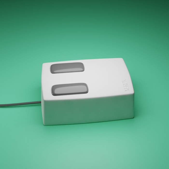 Xerox 8010 star mouse computer 3D model - TurboSquid 1571445