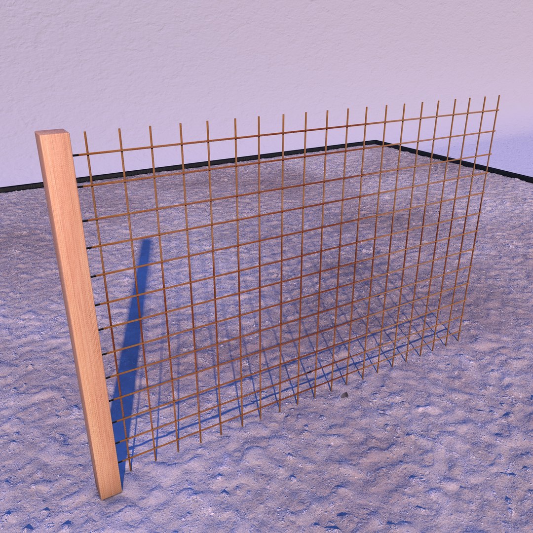 3D fences landscape garden model - TurboSquid 1571488