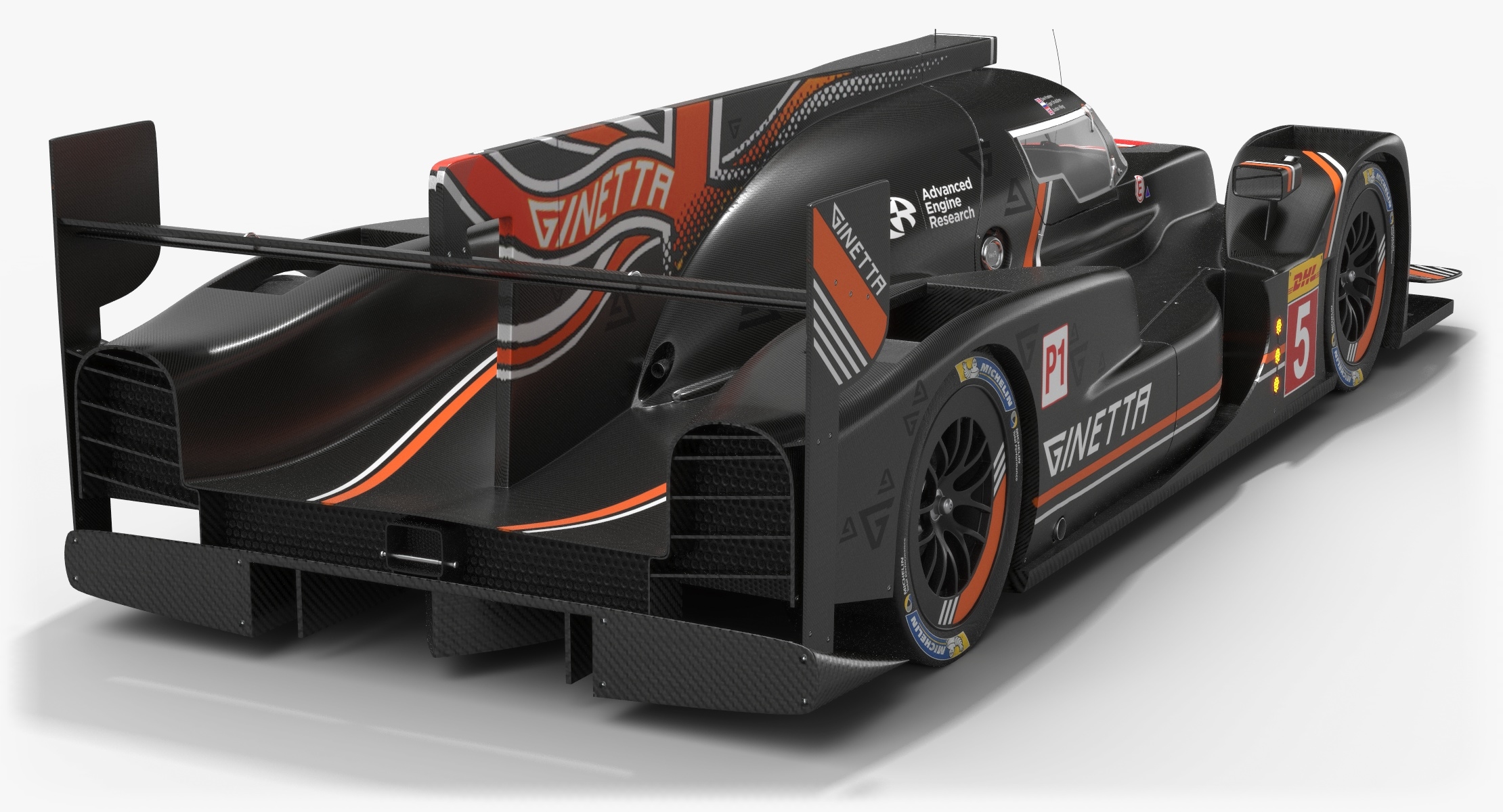 Ginetta g60-lt-p1 wec lmp1 3D model - TurboSquid 1571466