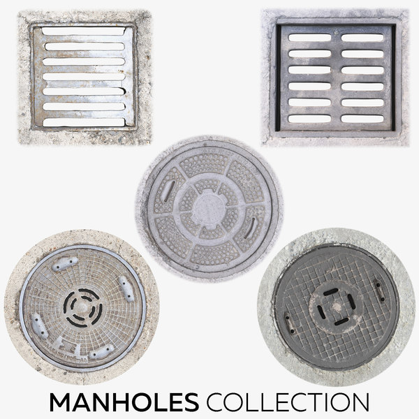 Manhole 3D Models for Download | TurboSquid