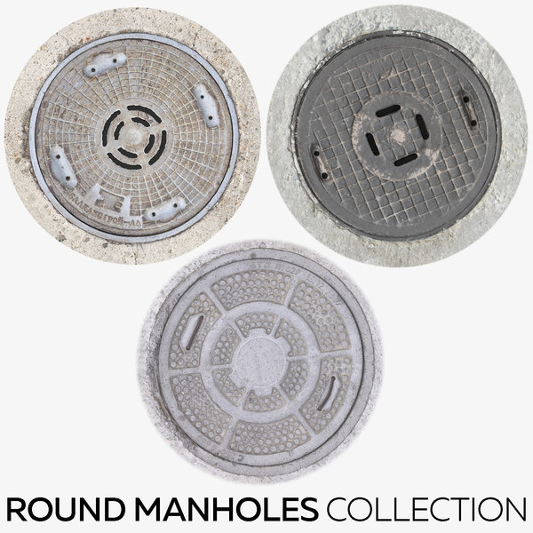 Manhole 3D Models for Download | TurboSquid
