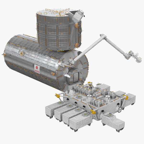 ISS JEM Science Module Kibo Rigged Modelo 3D - TurboSquid 1571935