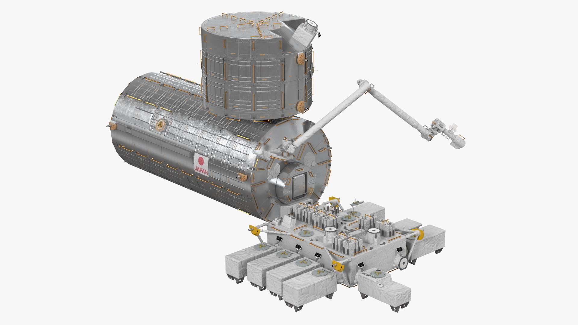 3D model iss jem science module - TurboSquid 1571935