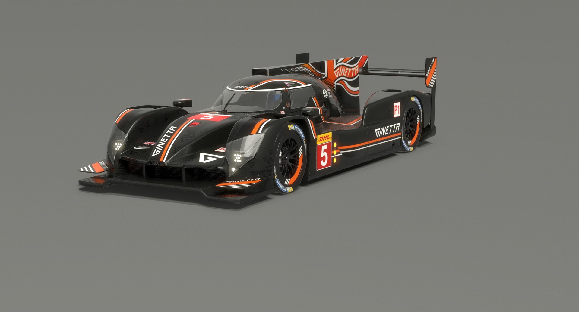 Ginetta g60-lt-p1 wec lmp1 3D model - TurboSquid 1571466