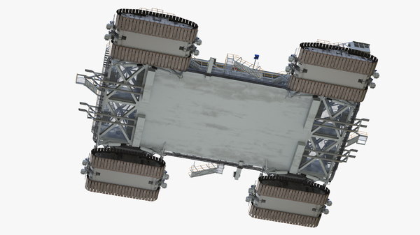 3D nasa missile crawler transporter - TurboSquid 1572152