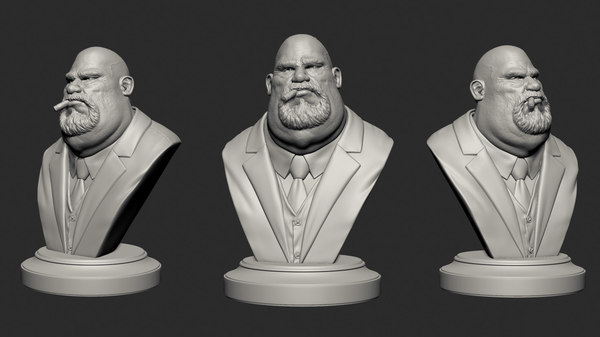 Mafia-Boss-Variante B 3D-Modell - TurboSquid 1564665