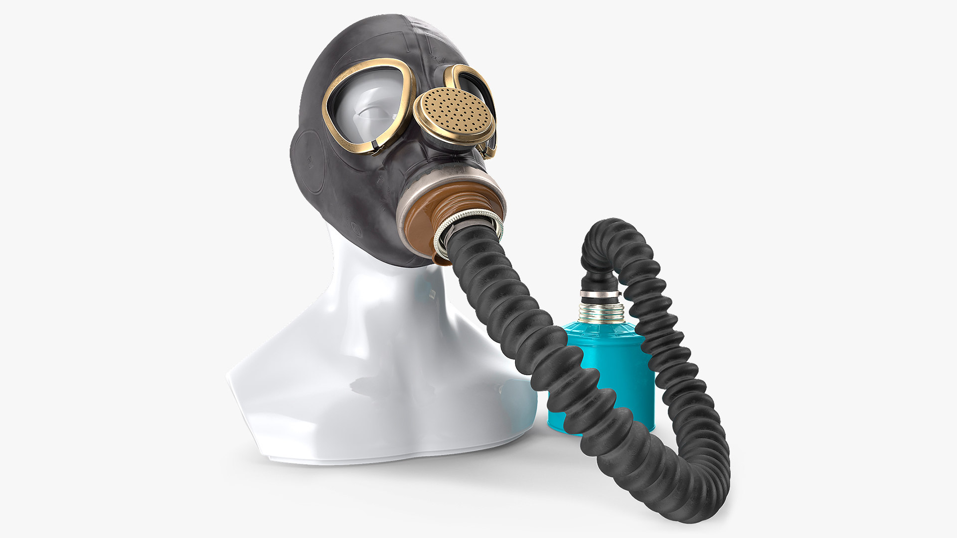 3D military gas mask gp5 - TurboSquid 1572148