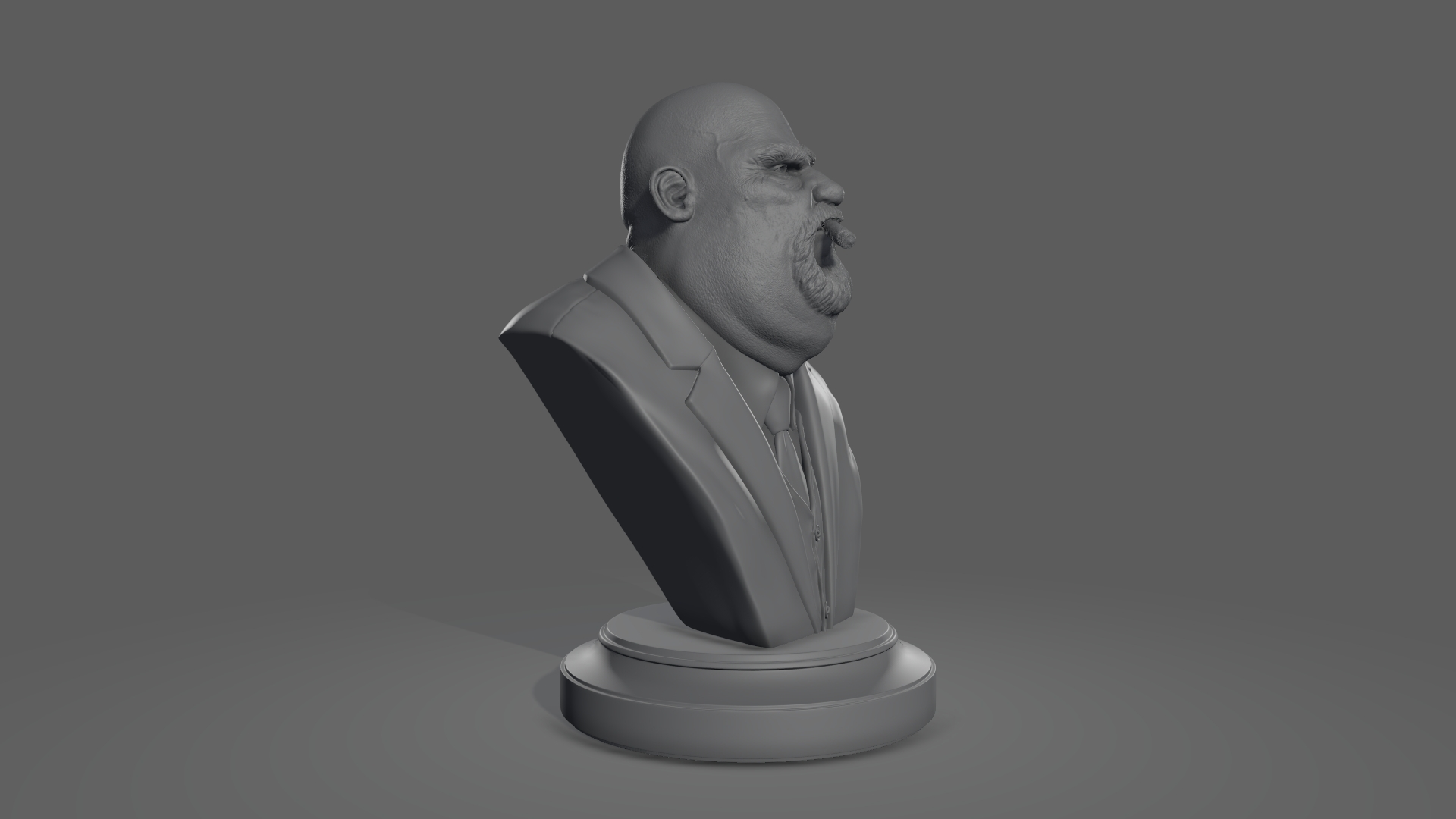 3D mafia boss bust variations - TurboSquid 1564665