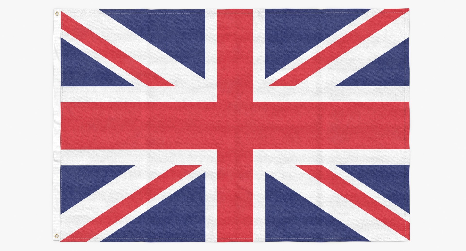 Flag laying pose united kingdom 3D model - TurboSquid 1572062