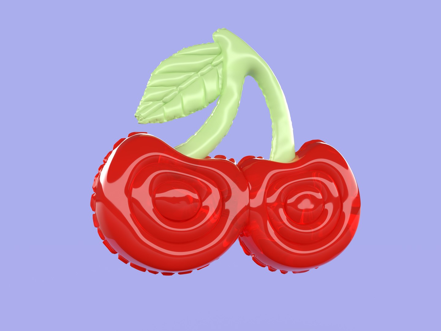 3D cherry inflatable pool toy - TurboSquid 1572319