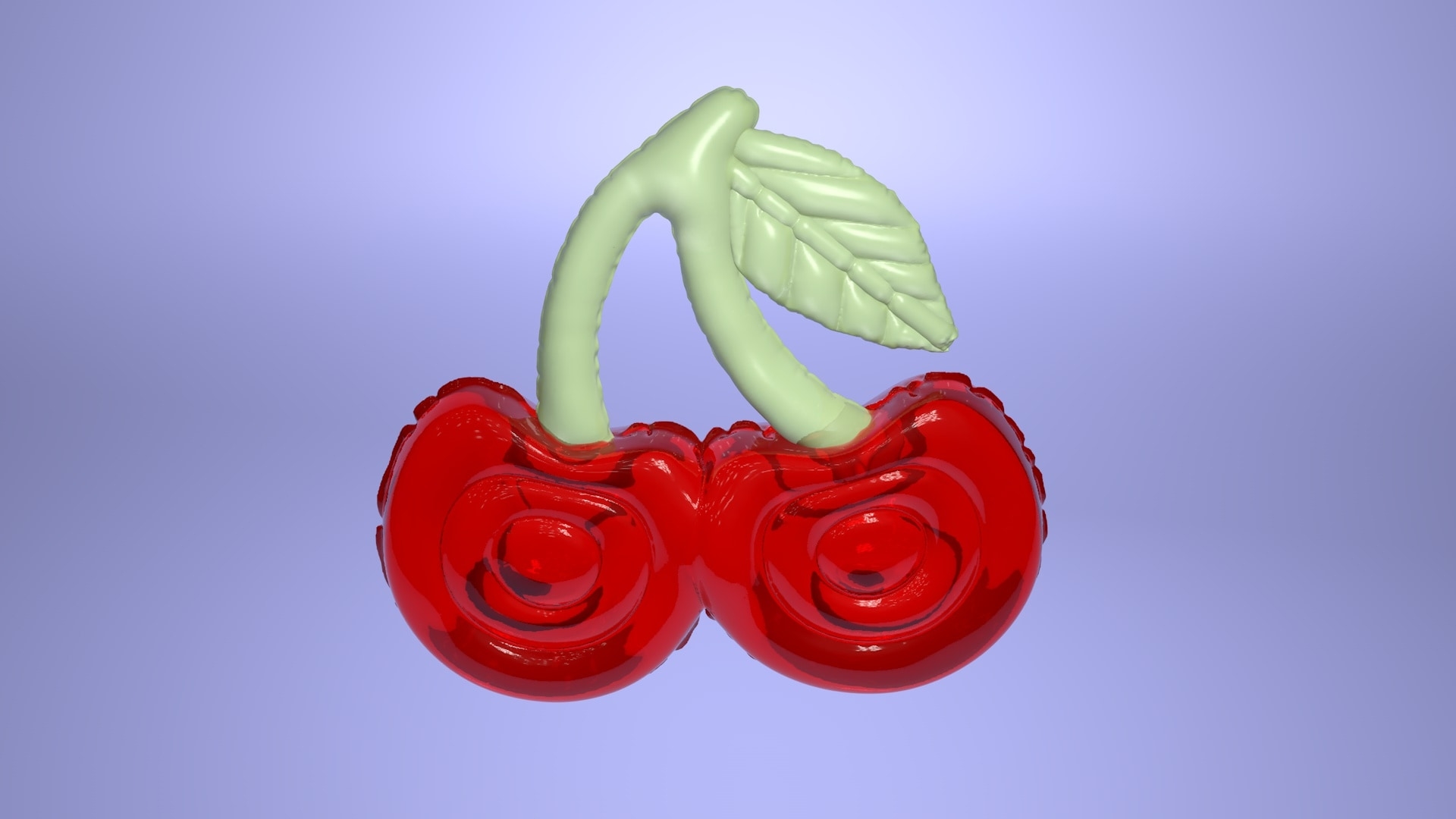 3D cherry inflatable pool toy - TurboSquid 1572319