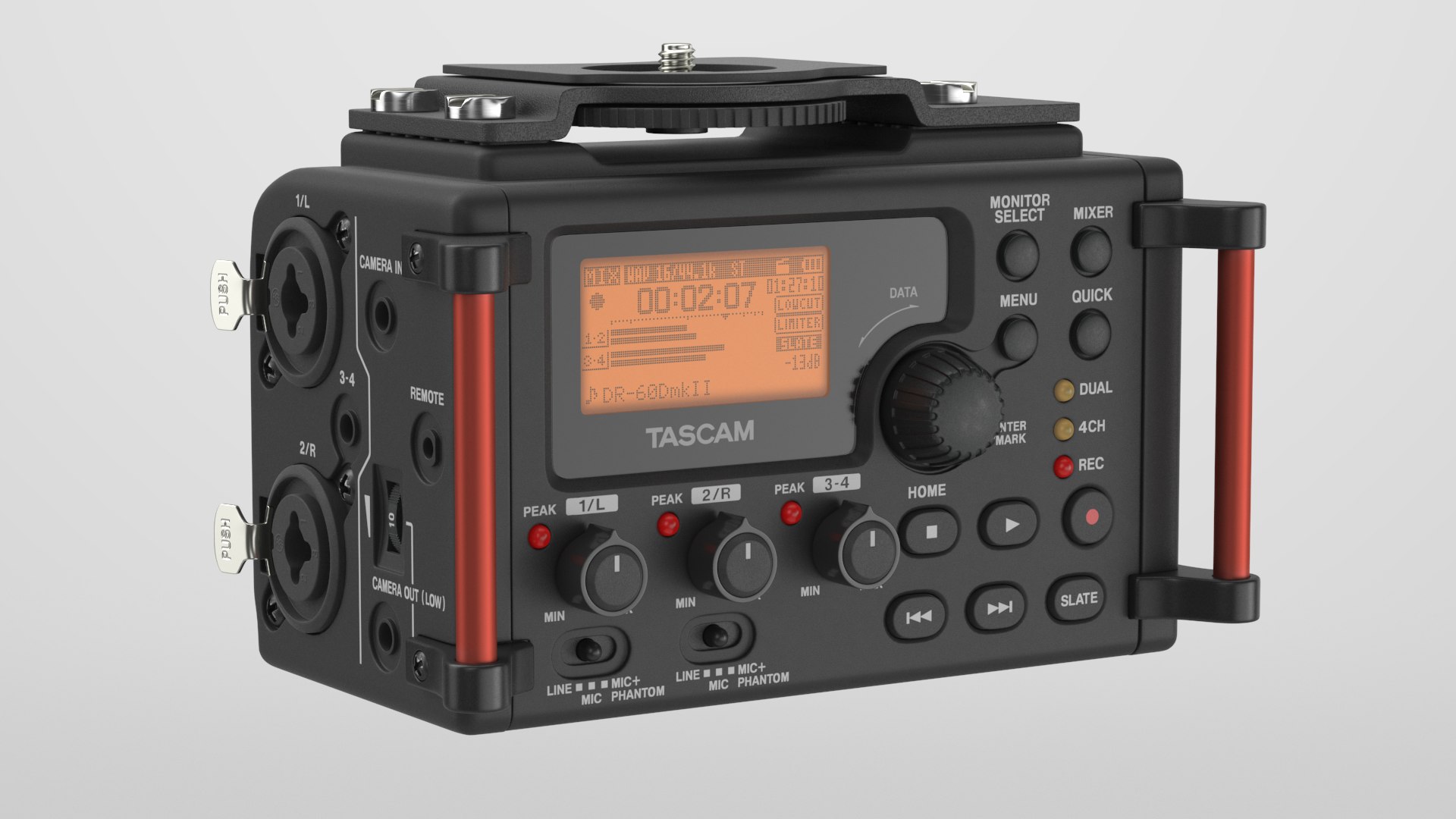 Tascam dr-60mkii model - TurboSquid 1573746