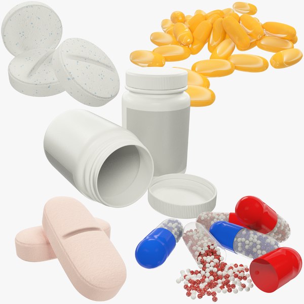 Pill 3D Models for Download | TurboSquid
