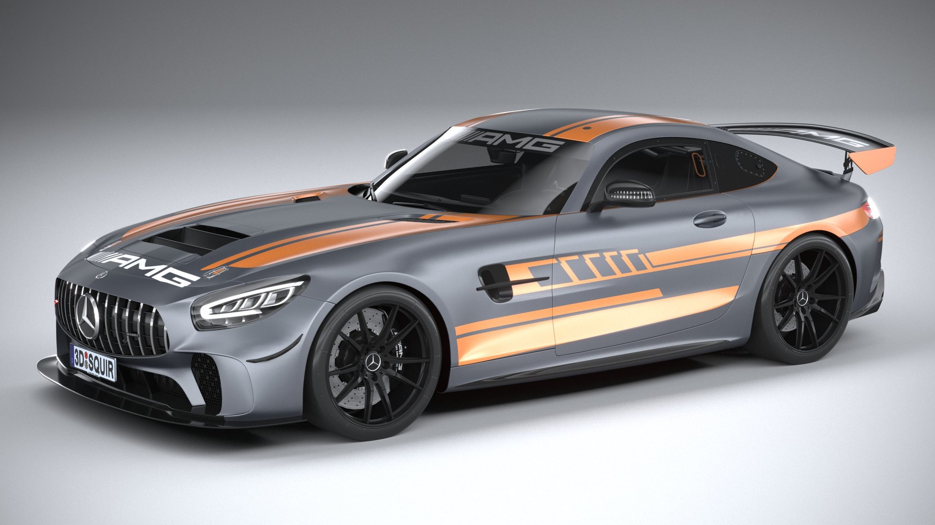 modelo 3d Mercedes-Benz AMG GT4 2020 - TurboSquid 1572437