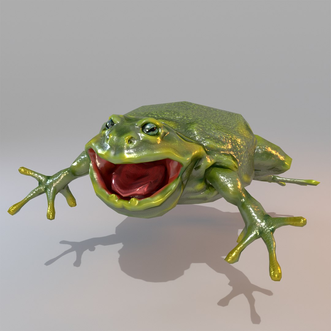 3D toad model - TurboSquid 1572472