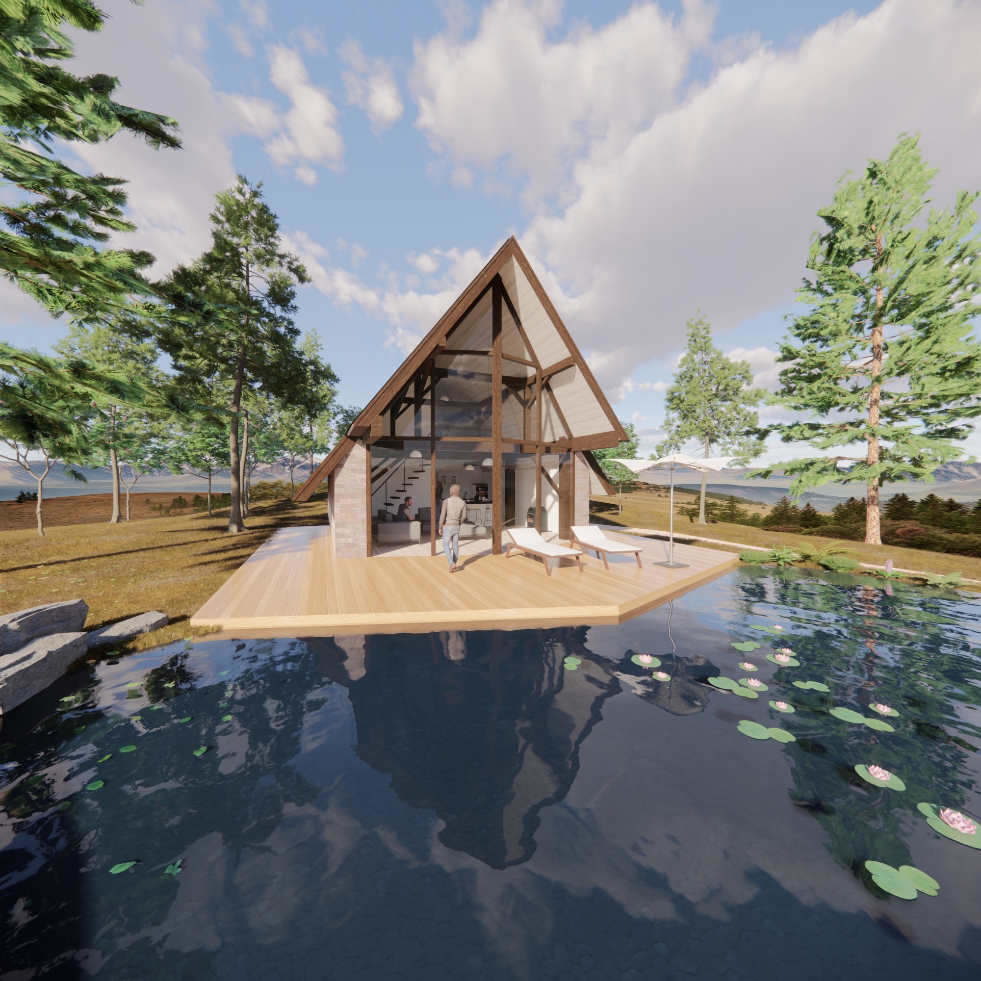 modelo 3d Lake House 2 - TurboSquid 1436434