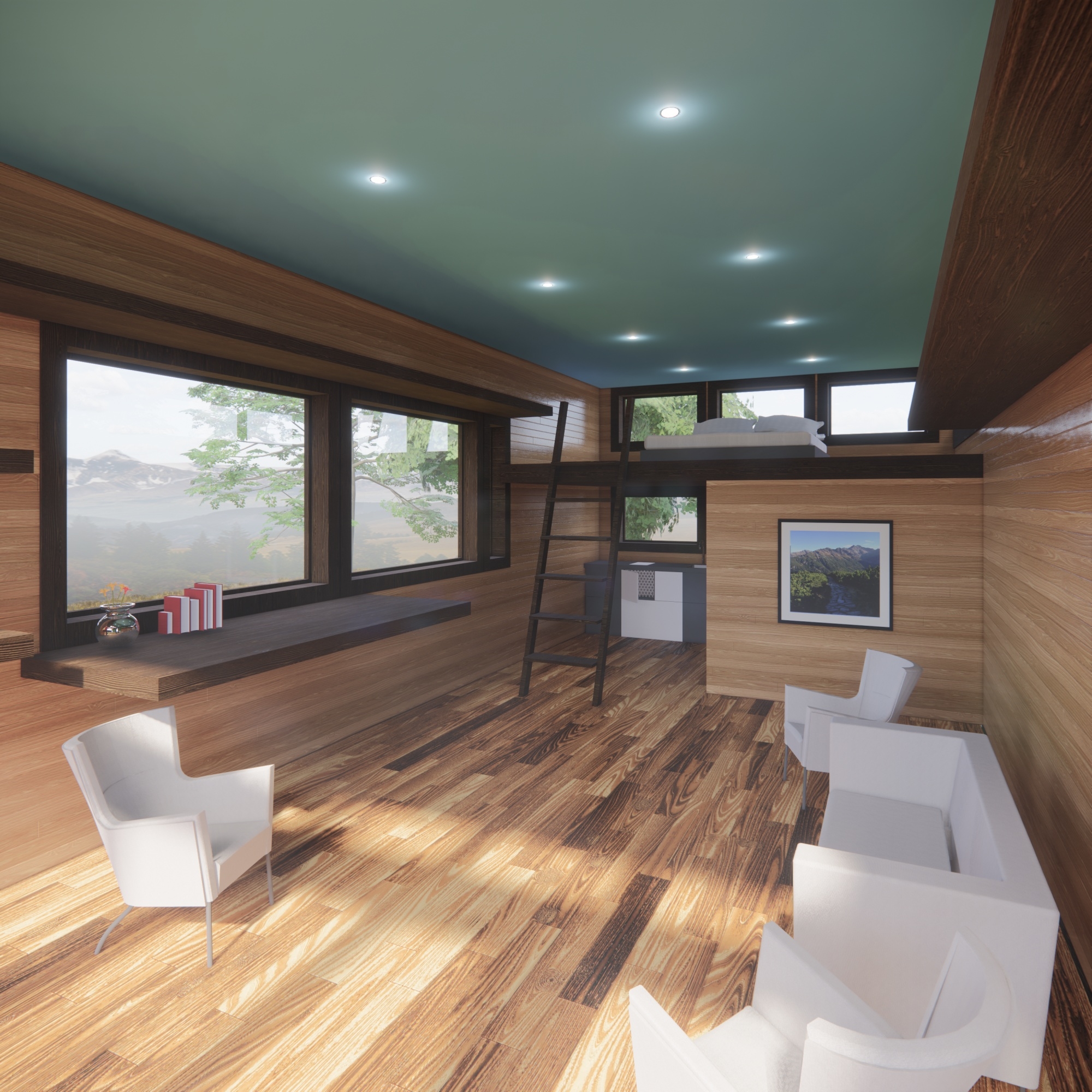 Wood house 1 revit 3D model - TurboSquid 1313024