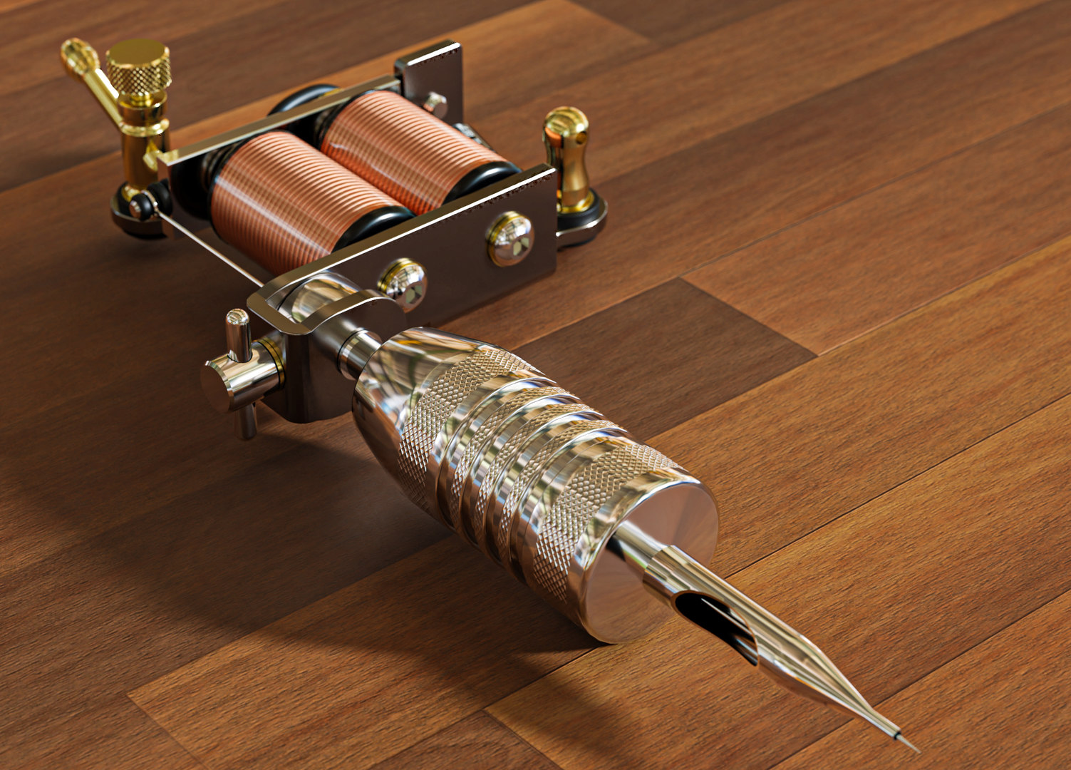 Tattoo machine 3D model - TurboSquid 1572531