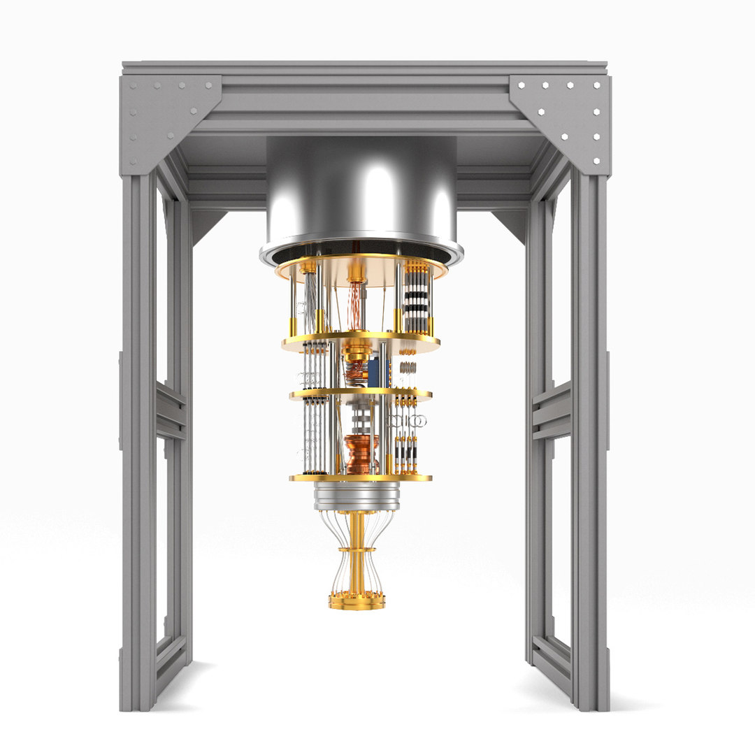 Quantum processor 3D model - TurboSquid 1572730