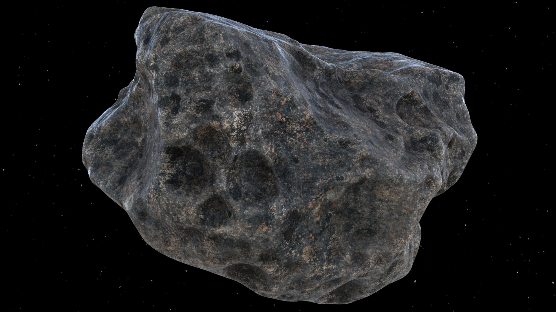 3D asteroid 03 - TurboSquid 1572921