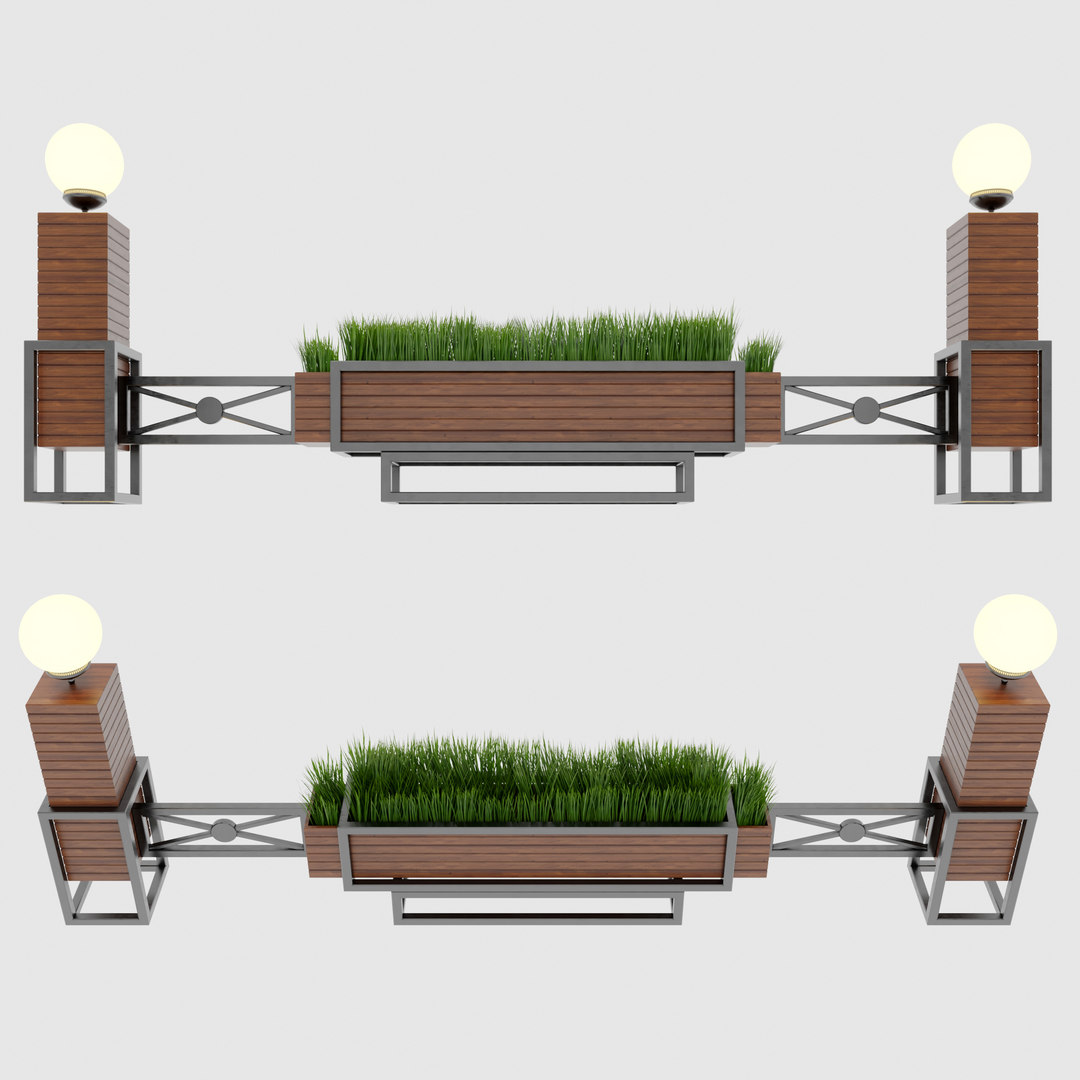 3D fencing - TurboSquid 1572960