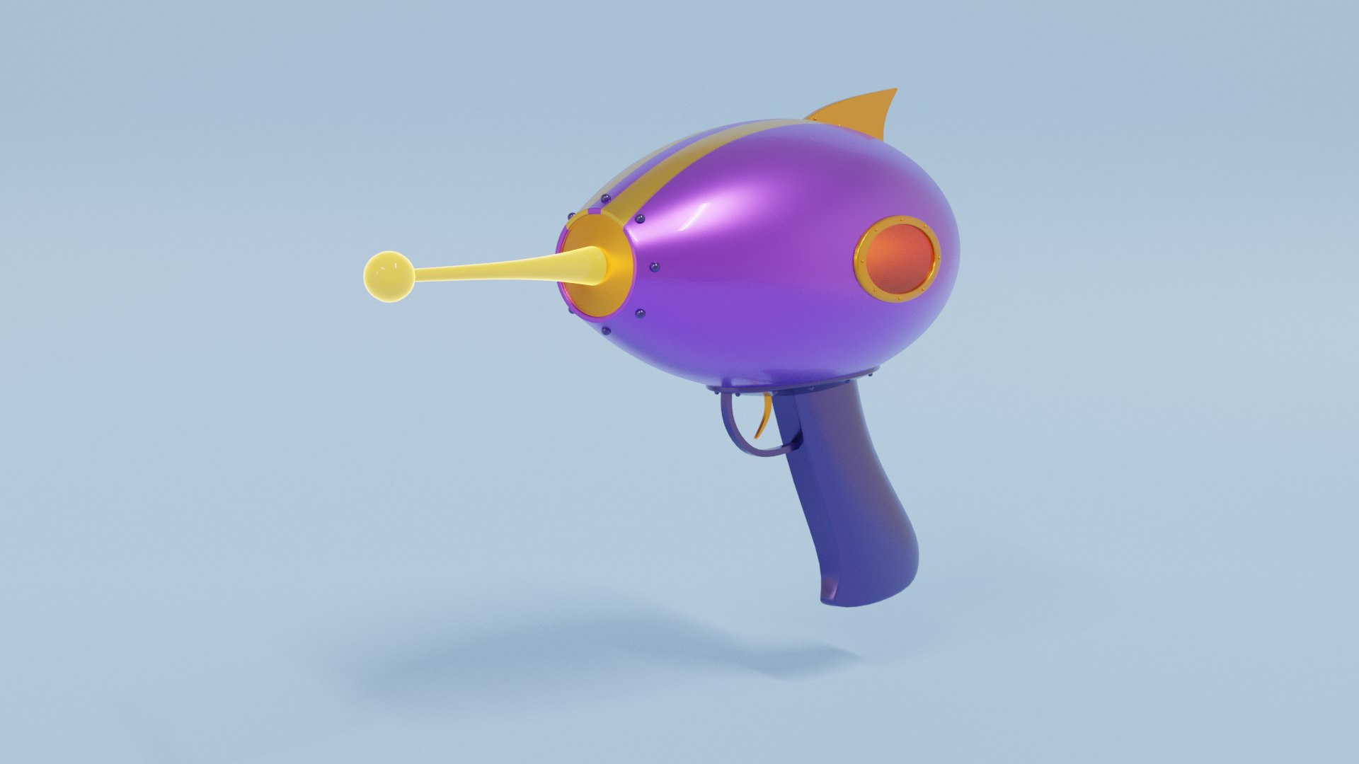 3D cartoon space gun - TurboSquid 1572978