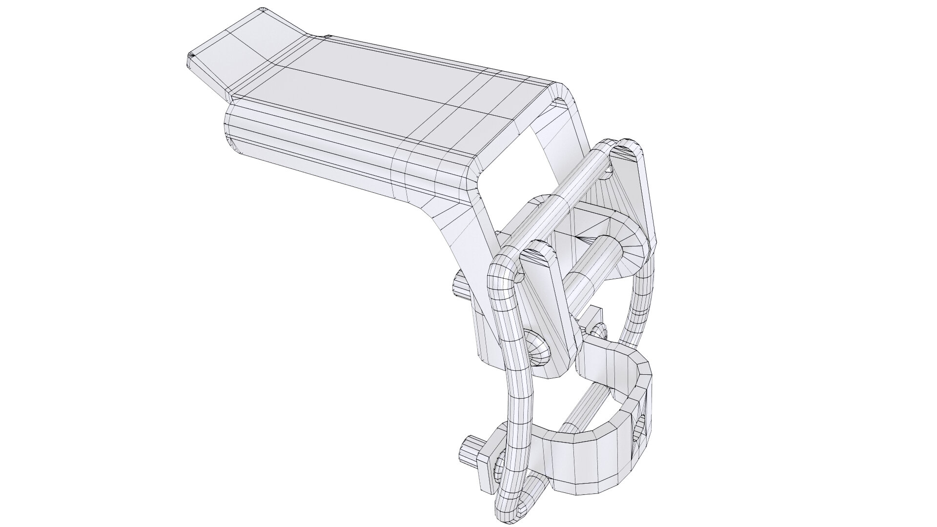 3D clamp clasp - TurboSquid 1573040