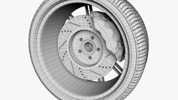 3D alloy wheel - TurboSquid 1573005