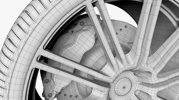 3D alloy wheel - TurboSquid 1573005