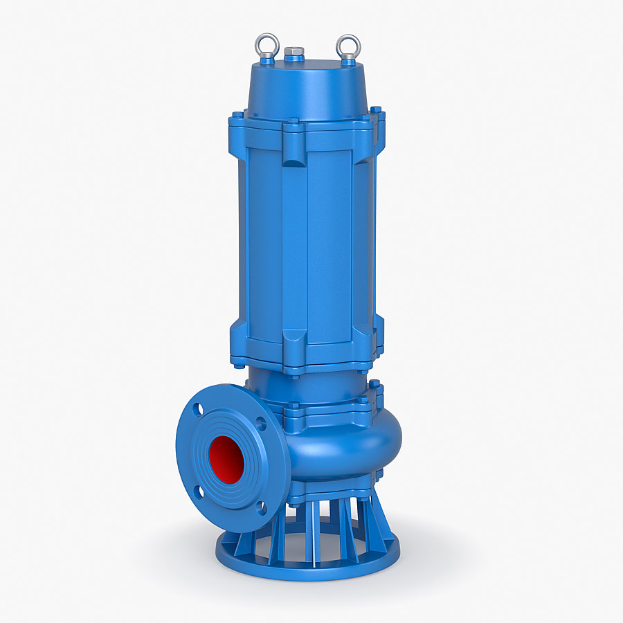 Submersible pump 3D - TurboSquid 1573060