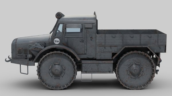 3d model german skoda rso